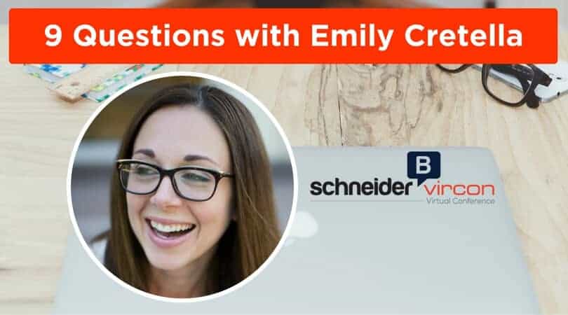 9 Questions With Emily Cretella
